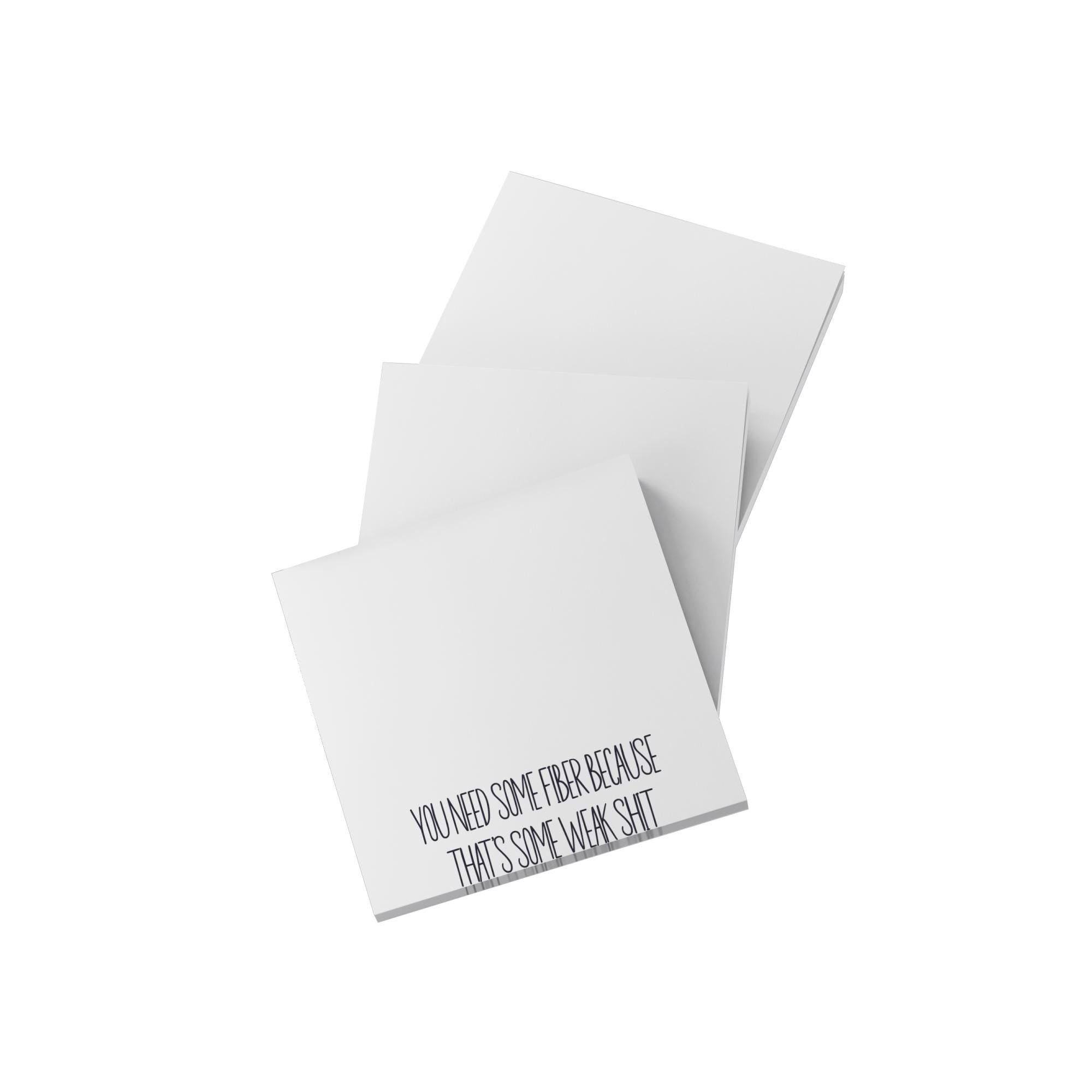 Funny Post-it Notes Weak shit – The Preppy Estate Collective